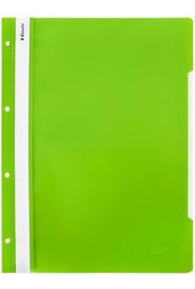 Esselte 4199 Plastik Telli Dosya 50'li Renk - Yeşil Esselte 4199 Plastik Telli Dosya 50'li Renk - Yeşil