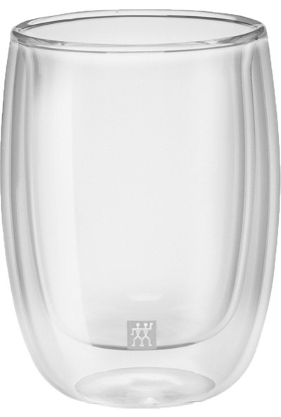 Zwilling Sorrento Çift Camlı 2'Li Kahve Bardağı Seti - 200 Ml 76 X 100 Mm