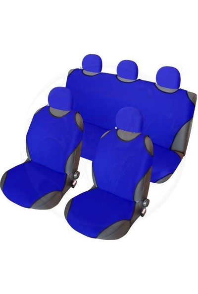 Özgüven Oto Giyim Oto Atlet Kılıf Seti Mavi