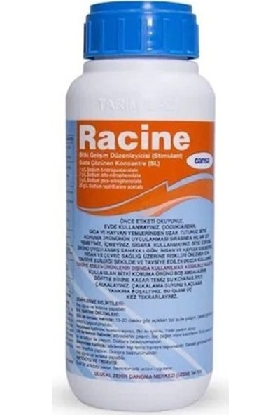 Cansa Racine Bitki Gelişim Uyarıcısı ve Köklendirici 500 cc Cansa Racine Bitki Gelişim Uyarıcısı ve Köklendirici 500 cc