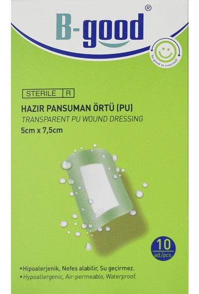 B-Good Hazır Pansuman Bandı 5 x 7,5 cm