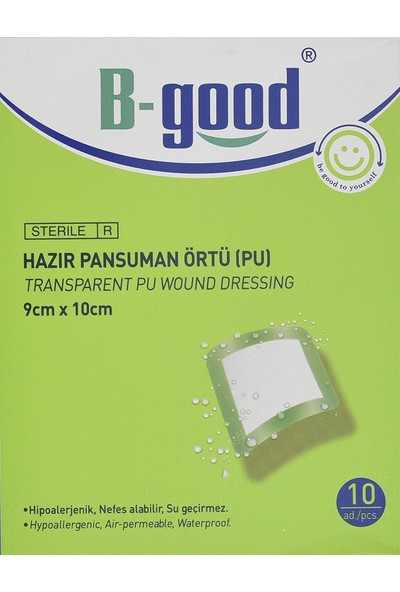 B-Good Hazır Pansuman Bandı 9 x 10 cm