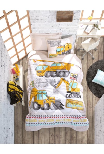 Cotton Box Junior Tek Kişilik Uyku Seti Track Turkuaz Cotton Box Junior Tek Kişilik Uyku Seti Track Turkuaz