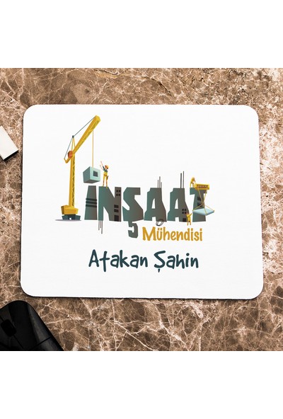 Hediye Sepeti Inşaat Mühendislerine Hediye Kişiye Özel Mousepad Hediye Sepeti Inşaat Mühendislerine Hediye Kişiye Özel Mousepad