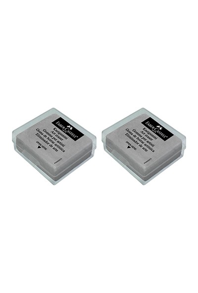 Faber-Castell Gri Hamur Çizim Silgisi 2 Adet