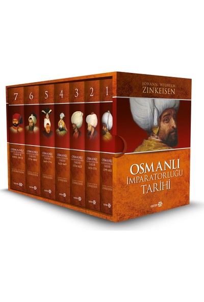 Osmanlı İmparatorluğu Tarihi (7 Kitap) - Johann Wilhelm Zinkeisen Osmanlı İmparatorluğu Tarihi (7 Kitap) - Johann Wilhelm Zinkeisen