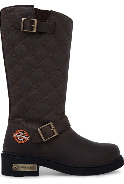 Hammer Jack Fermuarlı Deri Çizme Kadın Çizme 102 1598 Hammer Jack Fermuarlı Deri Çizme Kadın Çizme 102 1598