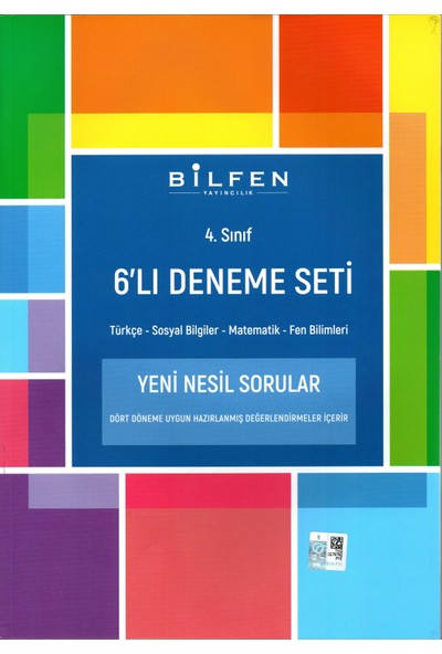 Bilfen Yayıncılık 4.Sınıf 6'Lı Deneme Seti