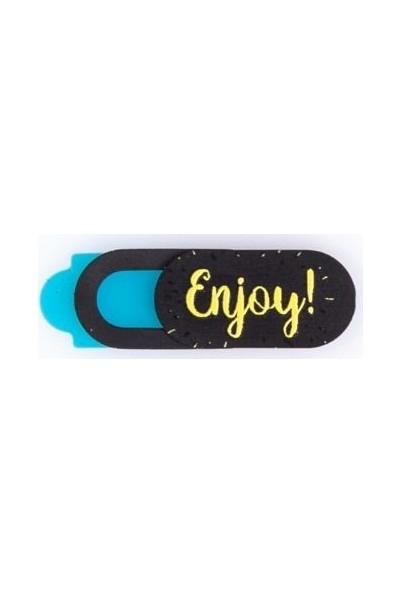 Funsylab Kamera Kapatıcı Enjoy Mini Siyah Funsylab Kamera Kapatıcı Enjoy Mini Siyah