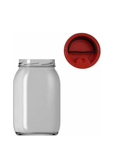 Paşabahçe Cam Kavanoz 2 lt Kapaklı