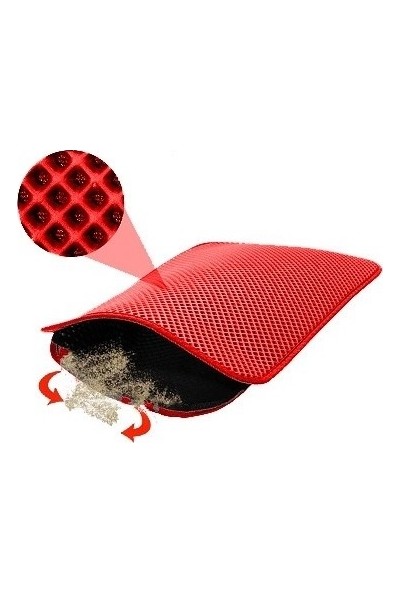 Mia Pet Elekli Kedi Tuvalet Önü Paspası 60 x 45 cm