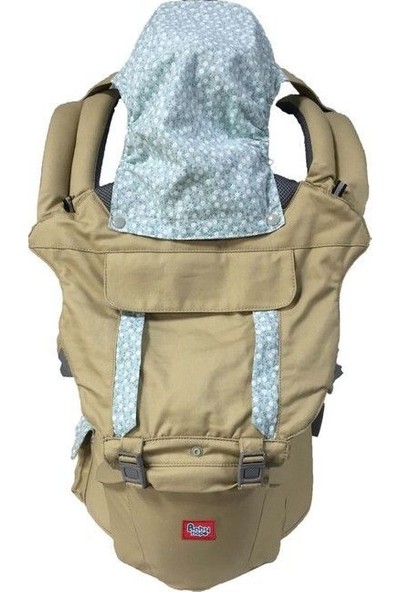 Babyhope Bh 4040 Premium Bel Destekli Bebek Kangurusu - Haki