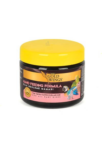 Gold Wings Premium Elle Besleme Şırınga Maması 300 gr Gold Wings Premium Elle Besleme Şırınga Maması 300 gr