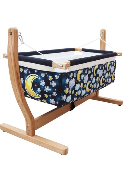 Makeart Baby Anne Yanı Organik Ahşap Bebek Hamak Beşik 00115 Makeart Baby Anne Yanı Organik Ahşap Bebek Hamak Beşik 00115