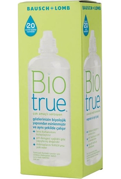 BIOTRUE 300 ml ÇOK AMAÇLI SOLÜSYON BIOTRUE 300 ml ÇOK AMAÇLI SOLÜSYON