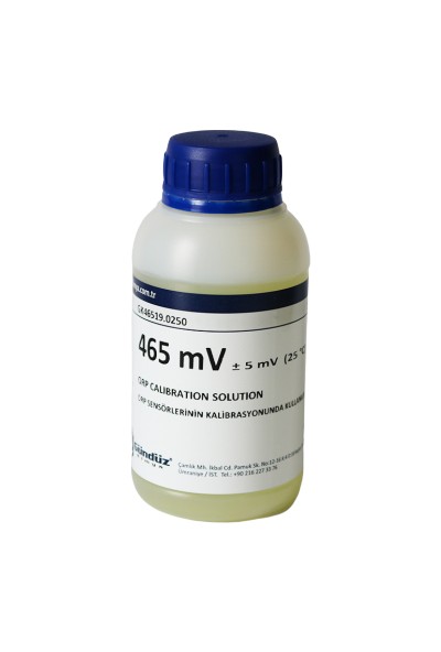 Gündüz Kimya Orp 465 Mv Redoksmetre Kalibrasyon Sıvısı 250 ml