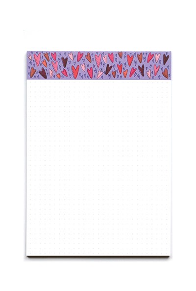 Pulp Hearts Noktalı Notepad (A5) Pulp Hearts Noktalı Notepad (A5)