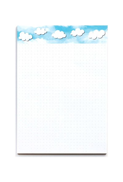 Pulp Clouds Noktalı Notepad (A5) Pulp Clouds Noktalı Notepad (A5)
