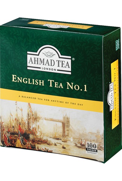 Ahmad Tea English No:1 Seylan Kokulu Poşet Çay (Bardak) Ahmad Tea English No:1 Seylan Kokulu Poşet Çay (Bardak)