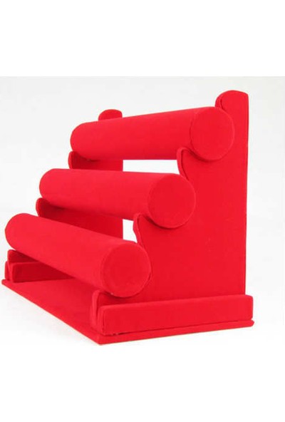 Aydın Dekor Süet Çıkmalı Kırmızı Boy:24 cm En:30 cm Bileklik-Saat Standı (Aydindecor) Aydın Dekor Süet Çıkmalı Kırmızı Boy:24 cm En:30 cm Bileklik-Saat Standı (Aydindecor)
