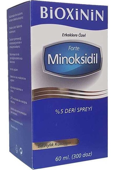 Bioxinin Forte Deri Spreyi 60 ml Bioxinin Forte Deri Spreyi 60 ml