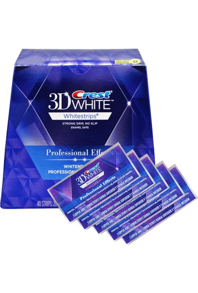 Crest 3D White Professıonal Effects Diş Beyazlatma Bandı 10 Bant Crest 3D White Professıonal Effects Diş Beyazlatma Bandı 10 Bant