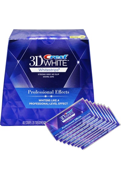 Crest 3D White Professıonal Effects Diş Beyazlatma Bandı 16 Bant Crest 3D White Professıonal Effects Diş Beyazlatma Bandı 16 Bant