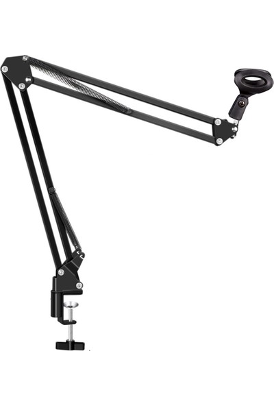 Ms Stüdyo Mikrofon Standı 50 cm Ayarlanabilir Broadcast Stand