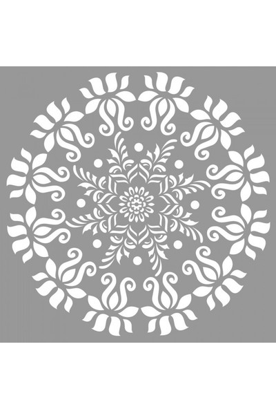 Artikel Mandala 26 Stencil Ve Boyama Şablonu 30 X 30 Cm