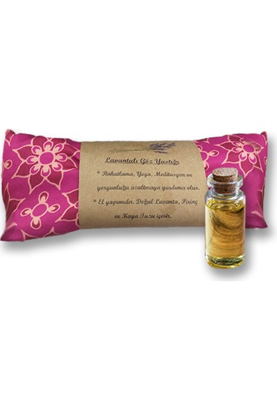 Botanica Lavanta Göz Yastığı - Meditasyon – Yoga - Lavanta Göz Bandı – Aromaterapik Bakım + Lavanta Yağı Botanica Lavanta Göz Yastığı - Meditasyon – Yoga - Lavanta Göz Bandı – Aromaterapik Bakım + Lavanta Yağı