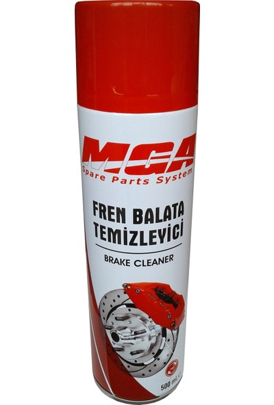 MGA Fren Balata Temizleyici Spreyi 360 Derece Sıkma Özelliği MGA Fren Balata Temizleyici Spreyi 360 Derece Sıkma Özelliği
