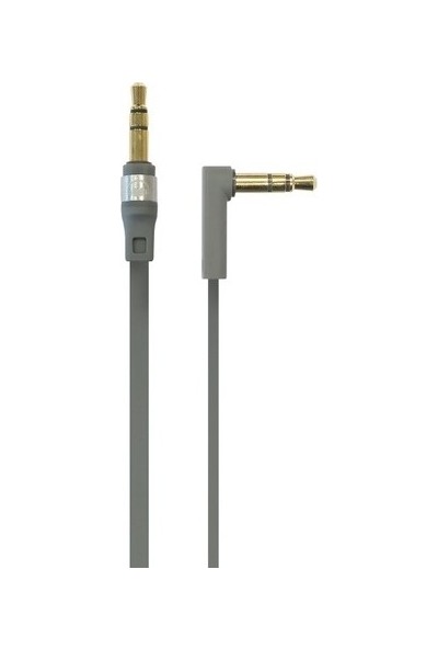 Monster Aux ve Kulaklık Kablosu (3.5mm Jak) - Gri