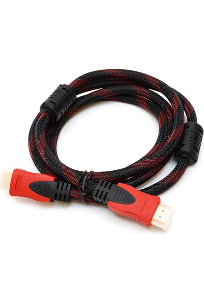 Hadron 4K 3D Örgülü Flat HDMI Kablo 1.5 mt Hadron 4K 3D Örgülü Flat HDMI Kablo 1.5 mt