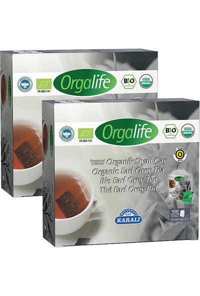 Orgalife Organik Bardak Poşet Earl Grey 100'lü 2 Adet Orgalife Organik Bardak Poşet Earl Grey 100'lü 2 Adet