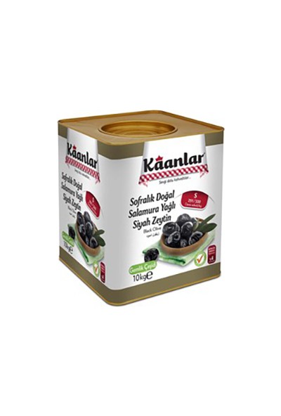 Kaanlar 291-320 (S) Yağlı Sele Zeytin 10 kg