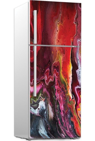 Renkselart Buz Dolabı Beyaz Eşya Sticker 086 Renkselart Buz Dolabı Beyaz Eşya Sticker 086