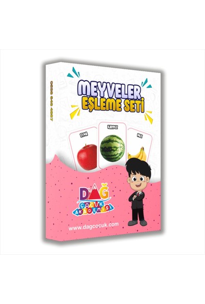 Meyveler Eşleme Seti