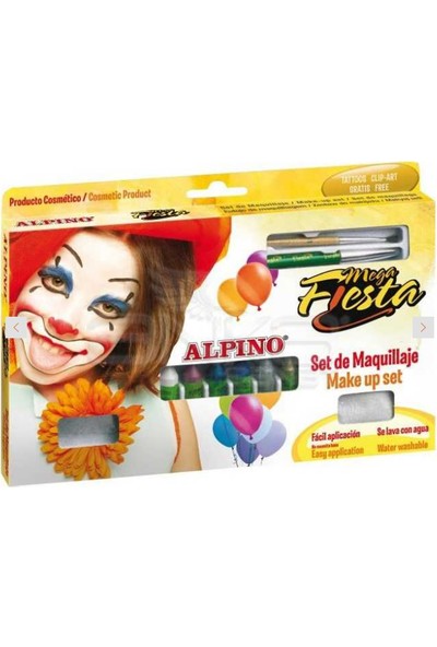 Alpino Yüz Boya Seti Mega Fiesta