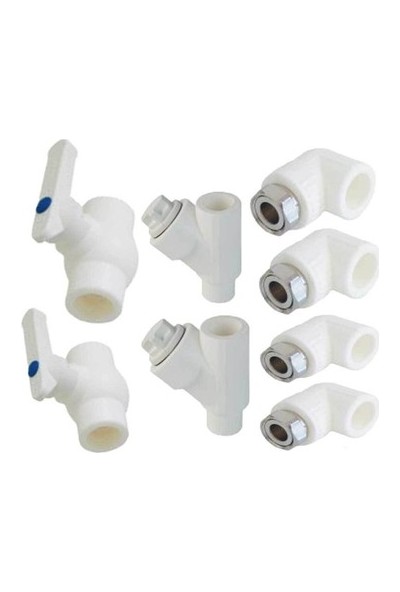 Kalde Düz Kombi Seti 8'li Kalde Düz Kombi Seti 8'li