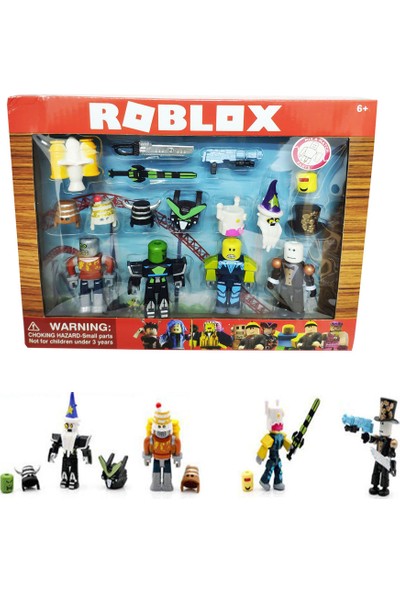 E-Kids Roblox Oyuncak 4 Figür 12 Parça Aksesuarlı Set E-Kids Roblox Oyuncak 4 Figür 12 Parça Aksesuarlı Set