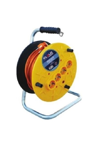 Klaus Makaralı Kablo Açık Tip 20Mt 3X2,5 Mm Klaus Klaus Makaralı Kablo Açık Tip 20Mt 3X2,5 Mm Klaus