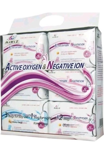 Tiens Airiz Hijyenik Ped 6'lı Set 98 Adet Tiens Airiz Hijyenik Ped 6'lı Set 98 Adet