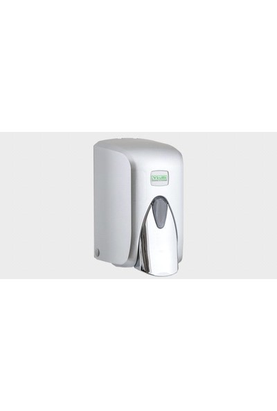 Vialli F5C Krom Görünümlü Hazneli Sıvı Köpük Sabun Dispenseri Aparatı - Duvara Monte - 500 Ml. Vialli F5C Krom Görünümlü Hazneli Sıvı Köpük Sabun Dispenseri Aparatı - Duvara Monte - 500 Ml.