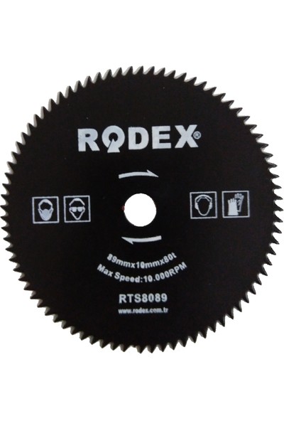 Rtrmax Rtm 110 Mini Daire Testere Yedek Bıçağı Metal Hss 89 mm Rtrmax Rtm 110 Mini Daire Testere Yedek Bıçağı Metal Hss 89 mm