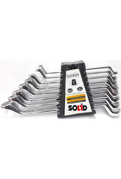 Solid Yıldız İki Ağız 8'lİ Anahtar Takımı 6 x 7 22 mm Solid Yıldız İki Ağız 8'lİ Anahtar Takımı 6 x 7 22 mm