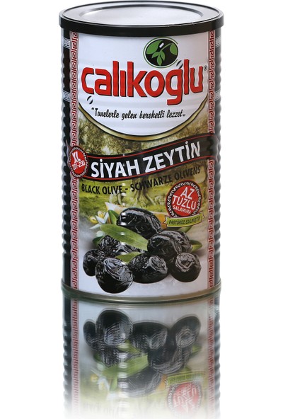 Çalıkoğlu Az Tuzlu Gemlik Zeytin 800 gr (201-230) XL
