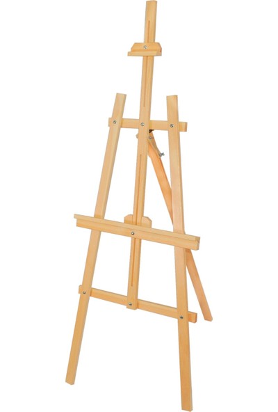 Meteor 172 cm Ahşap Resim Ressam Sehpası Ayarlanabilir Şövale