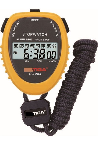 CATIGA Tiga CG-503 Sarı Dijital Kronometre