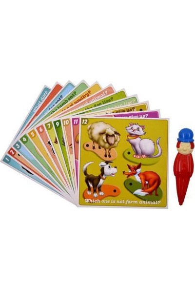 Sihirli Kalem Hayvanlar Eğitici Oyun Seti Sihirli Kalem Hayvanlar Eğitici Oyun Seti