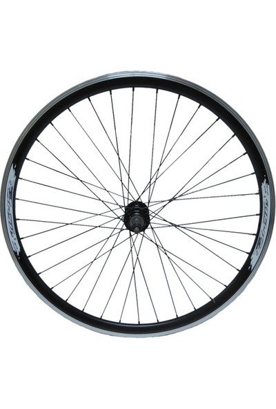 24 Bianchi Carelle Üretim 26 Inç Arka Duble Çift Kat Jant Siyah